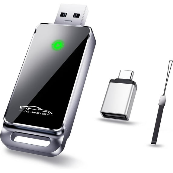 Wireless CarPlay Adapter 2024 Upgrade, Plug and Play, No Latency ...