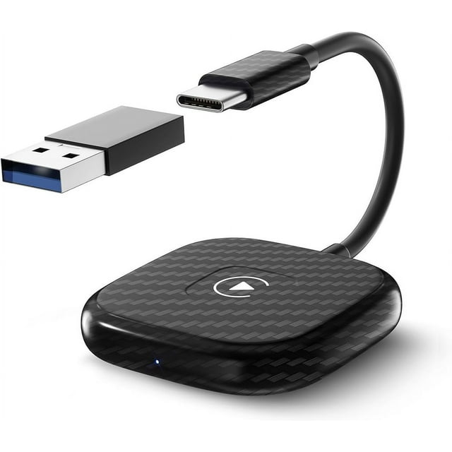 Wireless CarPlay Adapter, Plug & Play Converts Wired CarPlay to ... Wireless CarPlay Adapter, Plug & Play Converts Wired CarPlay to ...