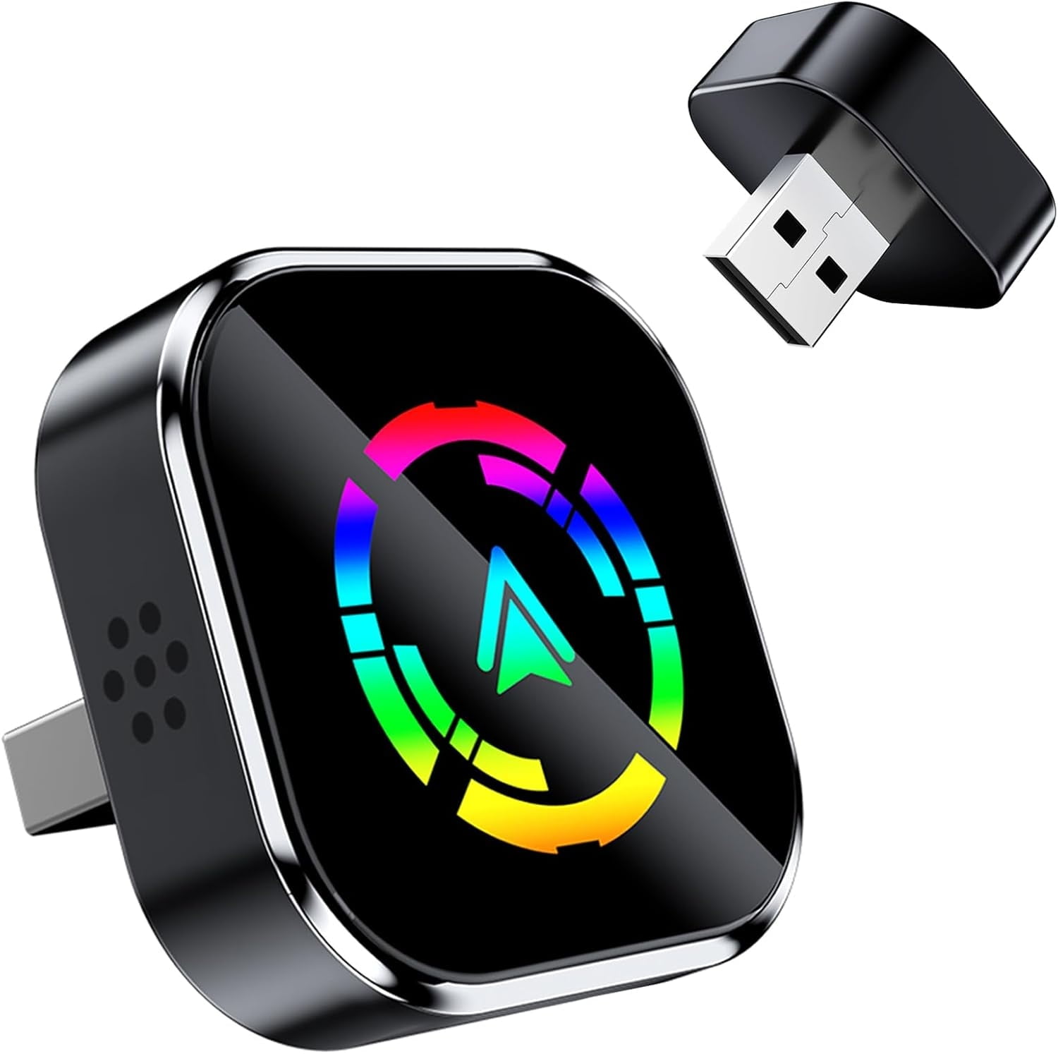 Wireless CarPlay Adapter for iPhone, 2025 Upgraded Wired to Wireless ...