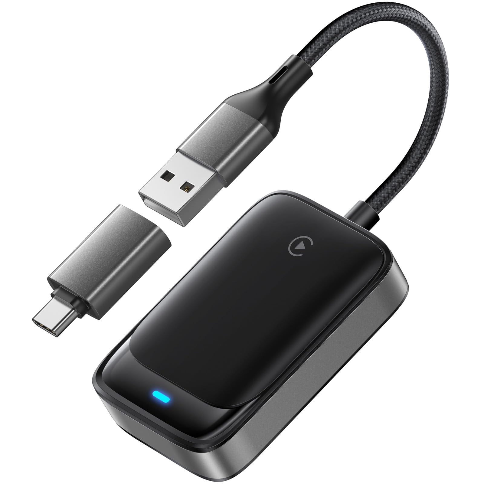 Wireless CarPlay Adapter for iPhone, Converts Wired to Apple Carplay ...