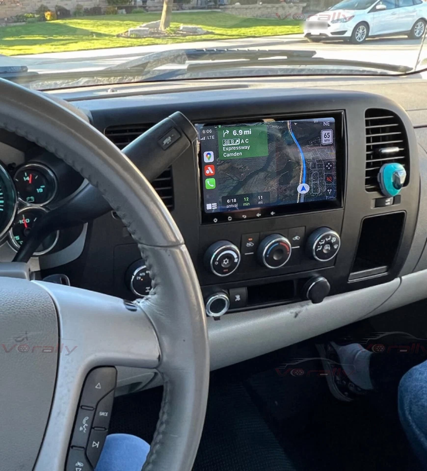 Wireless CarPlay Android Auto Car Stereo For GMC Sierra serria 2009 ...
