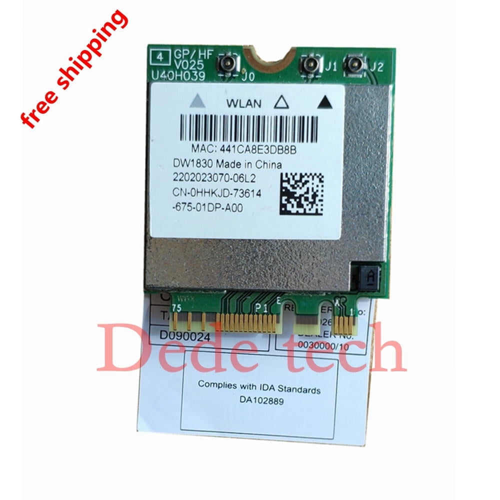 Wireless Card for DW1830 bcm943602based NGFF M.2 WLAN 4.1 802.11ac ...