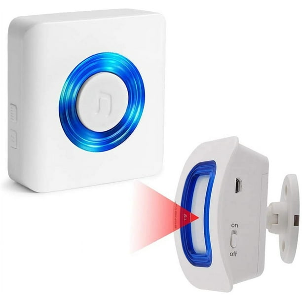 Wireless Caregiver Pager Motion Sensor Alarm Indoor Room Bed Alarms and ...