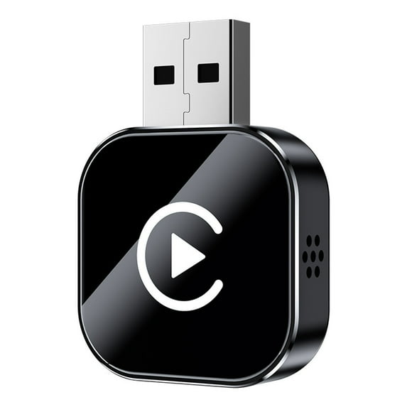 Wireless Carplay Adapter, 2 in 1 Apple CarPlay and Android Auto Adapter Convert Wired to ...