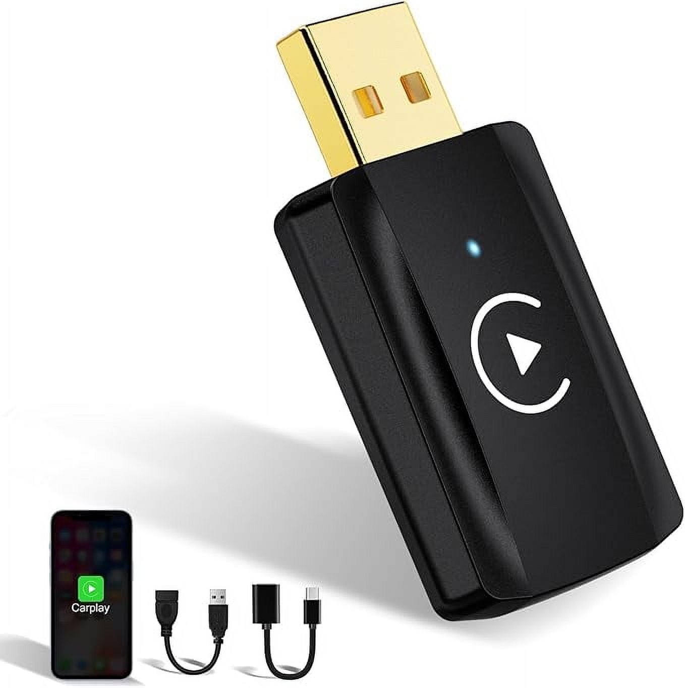 Wireless Carplay Adapter Small Car Play Dongle Mini CarPlay Wireless ...