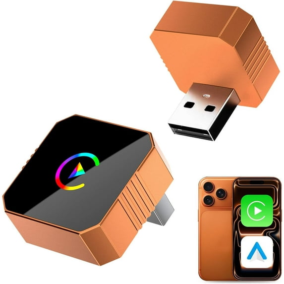 Wireless Carplay Adapter for iPhone,Wired CarPlay to Wireless,Android ...