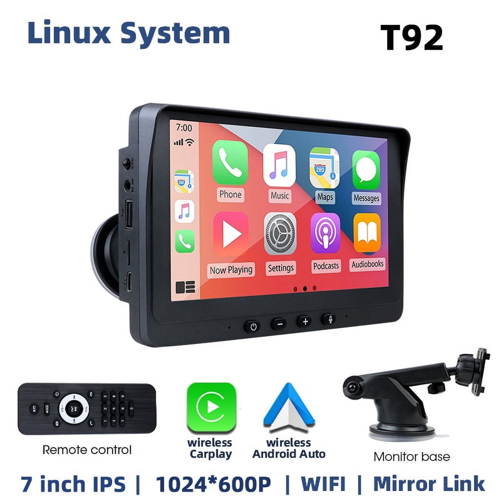 Wireless Carplay Android Auto MP5 Player Universal Car Radio Multimedia ...