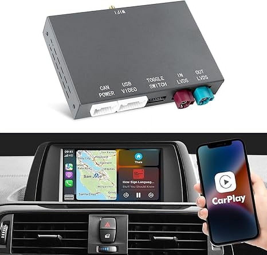 Wireless Carplay Retrofit Kit Decoder for BMW NBT System 6Pin LVDS 1,2 ...