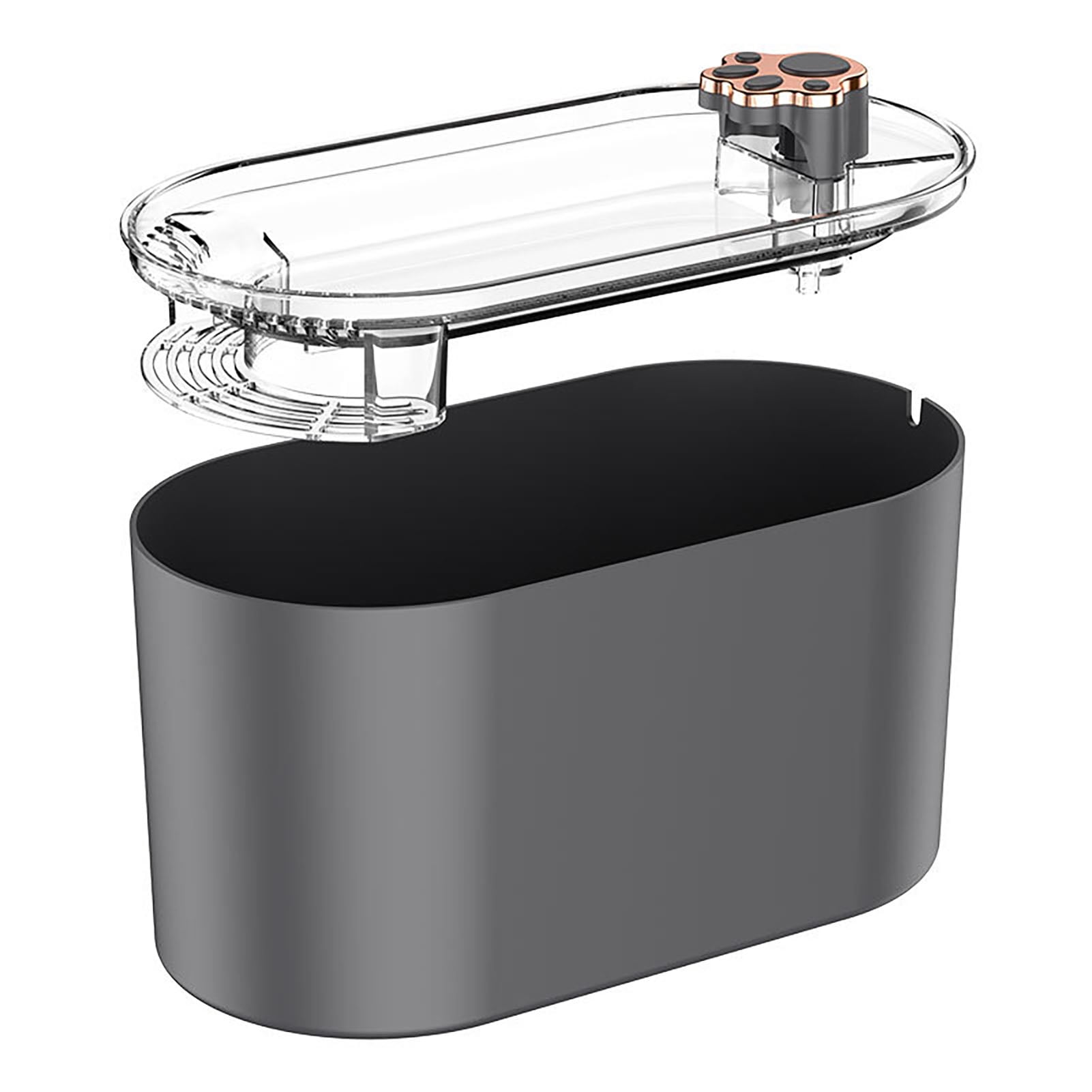 Wireless Cat Water Fountain: Battery Operated, Automatic Pet Water ...