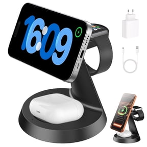 Charging Station for iPhone, SwanScout 703A, Wireless Charger for ...