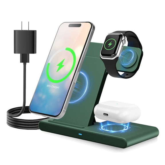 Apple MFi Certified 2 in 1 Dual Lightning Aux Charge Adapter, iPhone ...