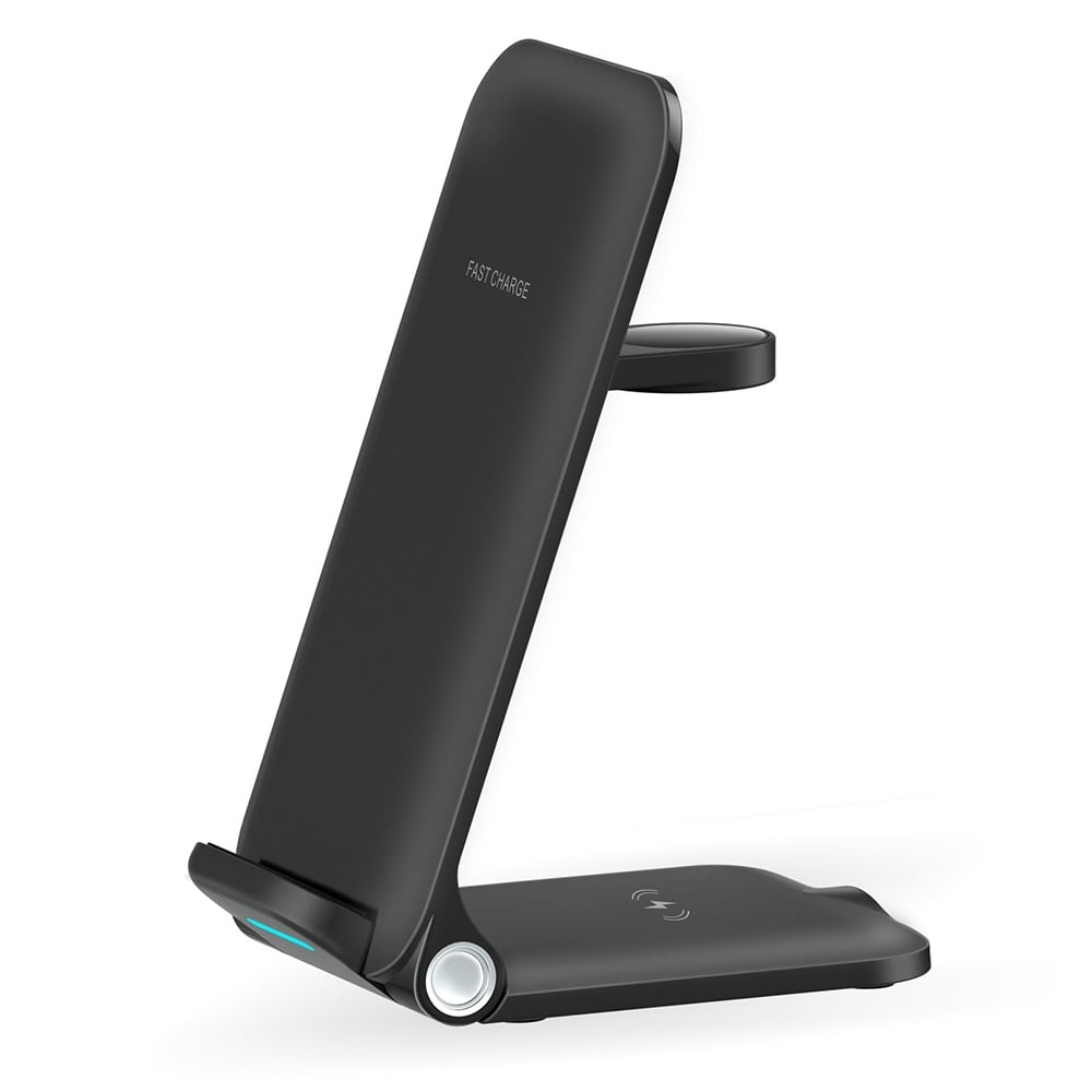 Wireless Charger 3 In 1 Fast 15W Wireless Charging Station For Phone ...