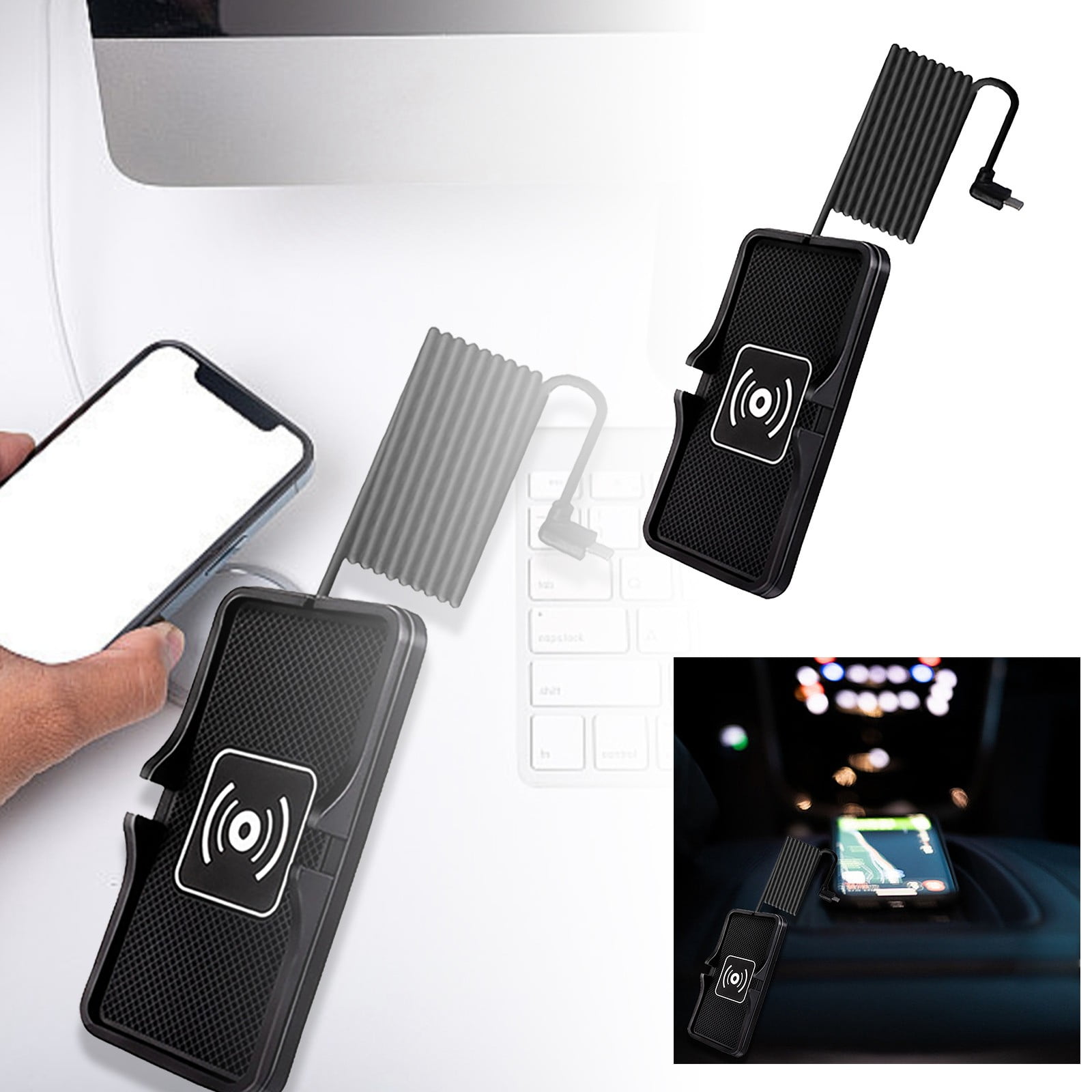 Wireless Charger Car Mat: Your Driving Game With Stylish Design ...