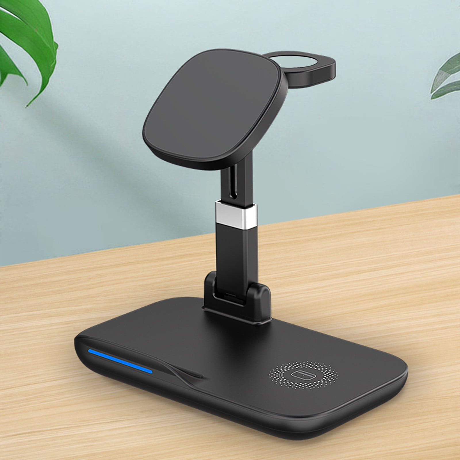 Wireless Charger, Foldable Wireless Charging Station 3 in 1 Charging ...