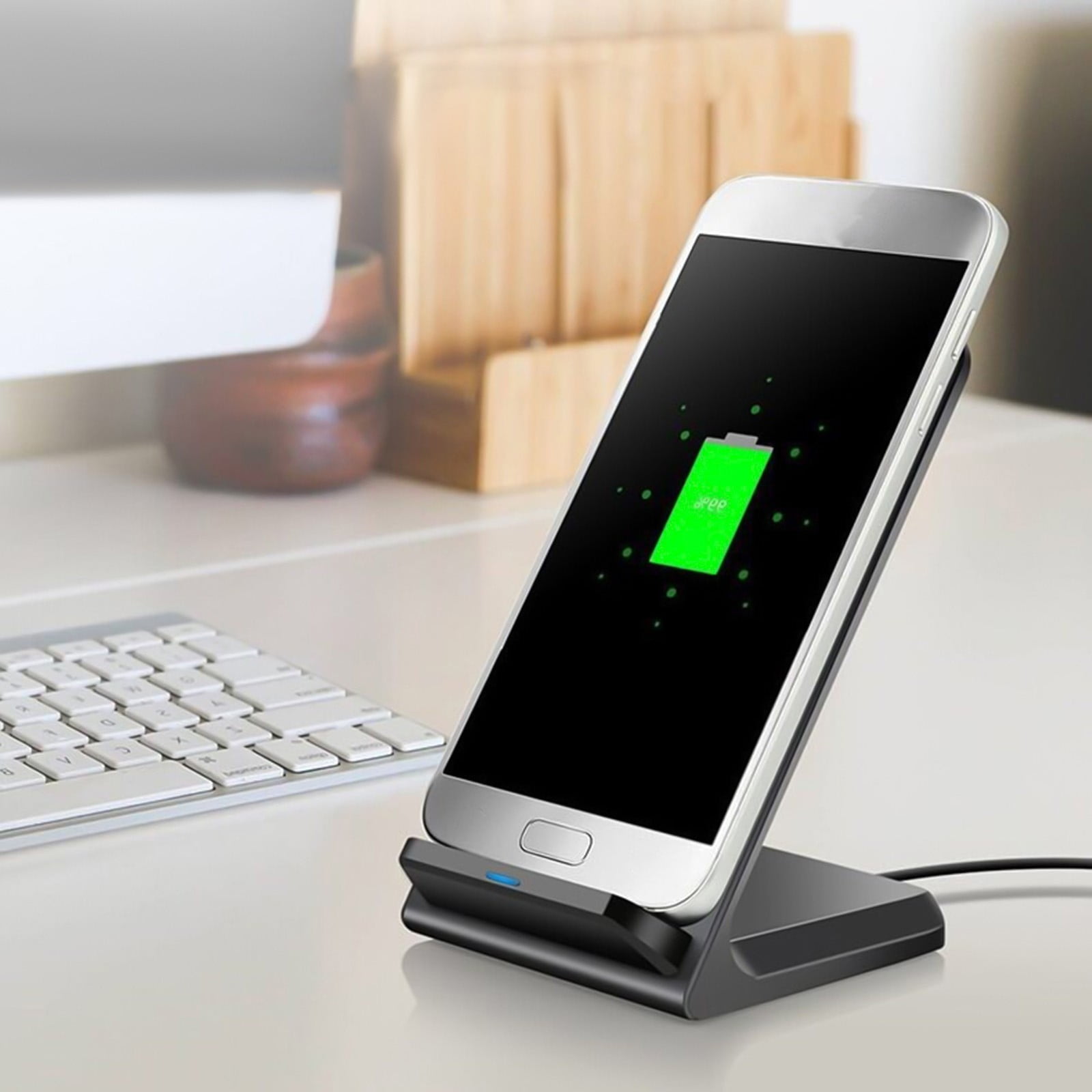 Wireless Charger For Smartphones 10W Wireless Charger Stand IOS ...