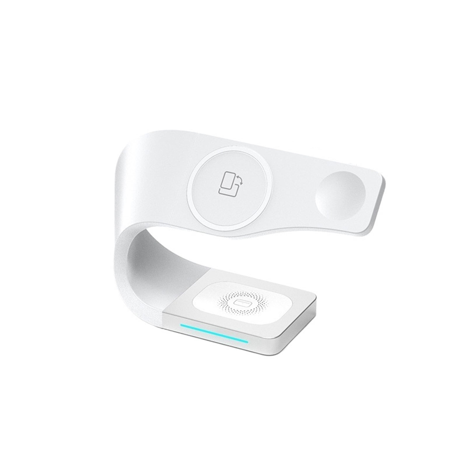 Wireless Charger, Magnetic Fast Charging Base 3 In 1 Wireless Charging ...