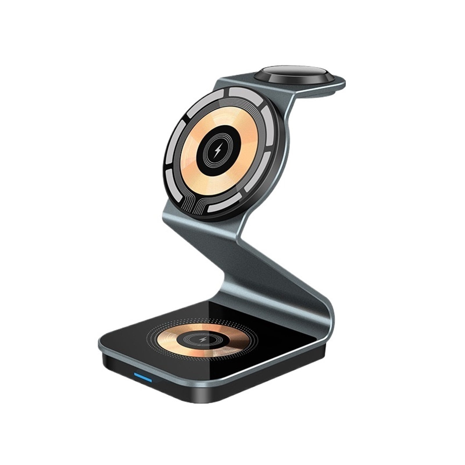 Wireless Charger, Magnetic Fast Charging Base 3 In 1 Wireless Charging ...