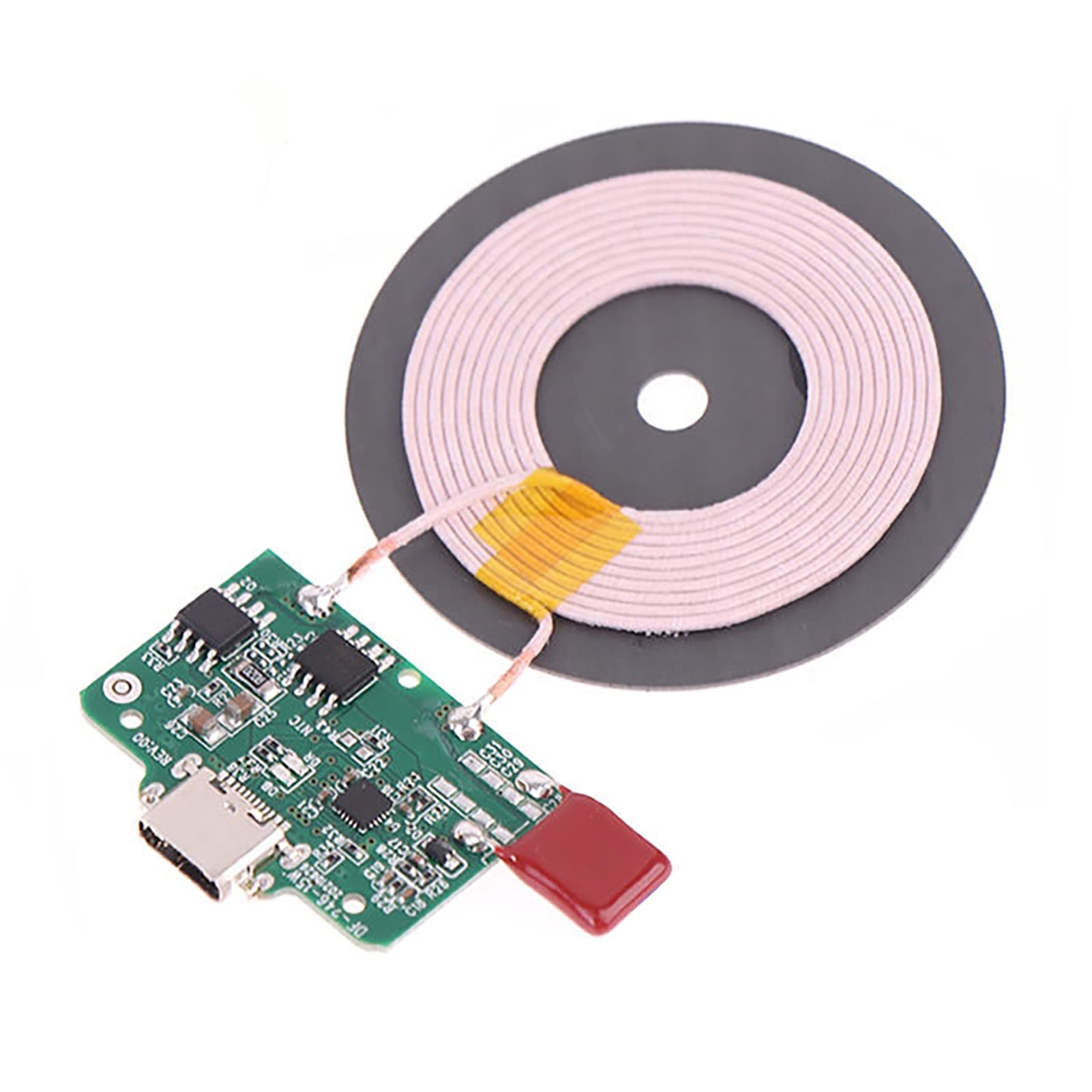Wireless Charger Module Low Temperature Fast Charging Type-C Port 15W ...