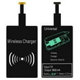 Nakedcellphone Qi Wireless Charging Receiver Adapter Sticker for Micro ...