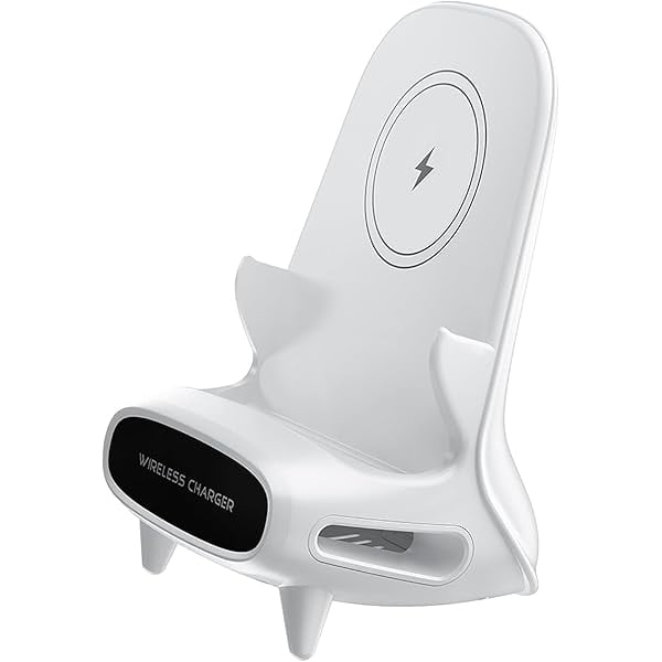 Wireless Charger Stand, Desktop Charging Station - 15W, Magnetically ...