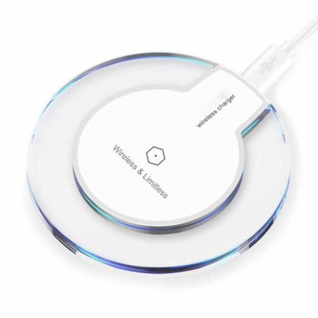 Wireless Charger for iPhone 7 Plus, Qi Wireless Charging Pad Wireless ...