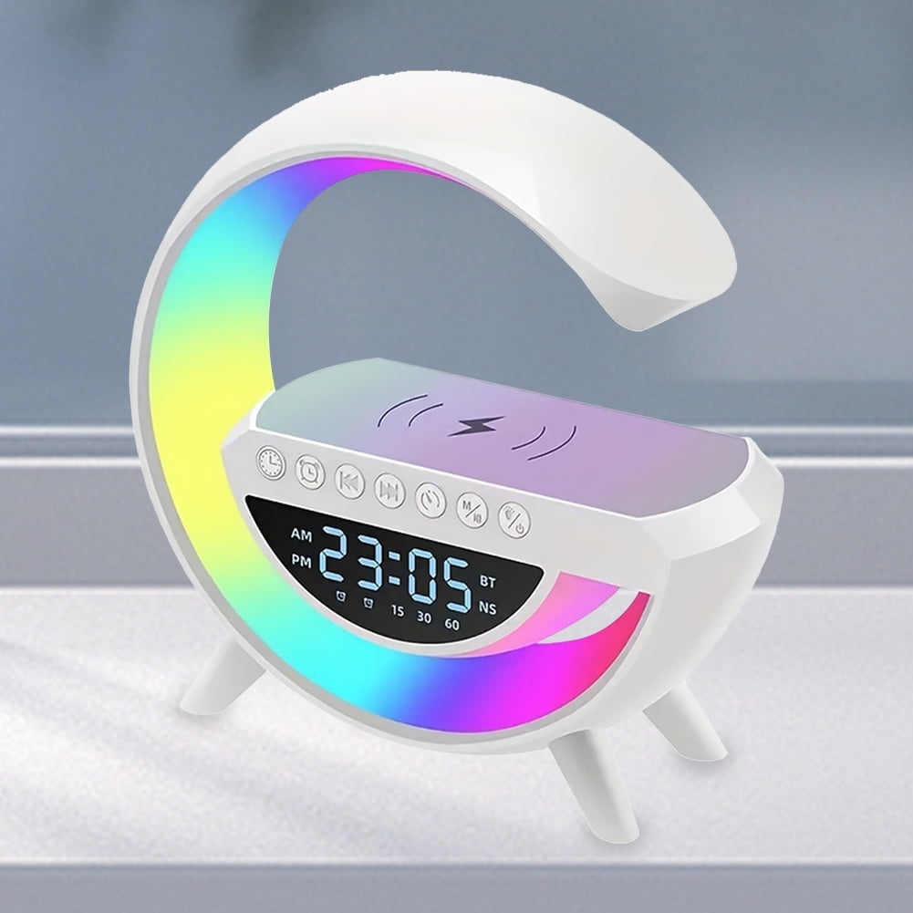 Wireless Charging Bluetooth-Compatible Speaker Desk Lamp - Walmart.com