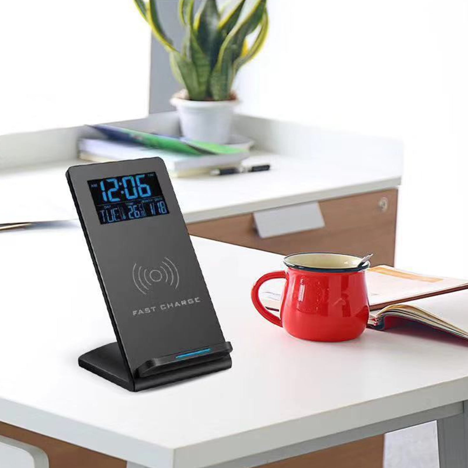 Wireless Charging Mobile Phone Stand Provides Multiple Functions ...
