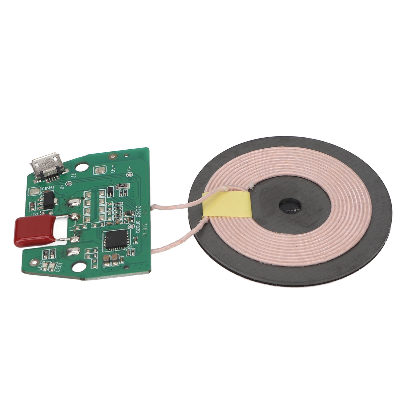 Wireless Charging Module QI Standard Fast Charging Micro USB Port Coil ...