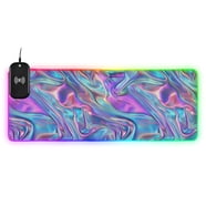Tilted Nation Bone White Gaming Mouse Pad RGB - Bright LED Gaming ...
