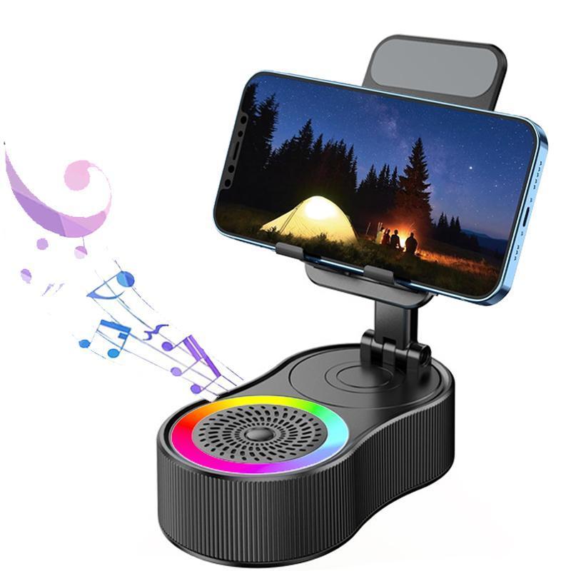 Wireless Charging Speaker, Multifunctional Portable Phone Stand ...