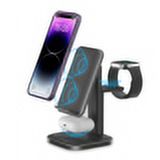 Wireless Charging Station, 18W Fast Wireless Charger - Walmart.com