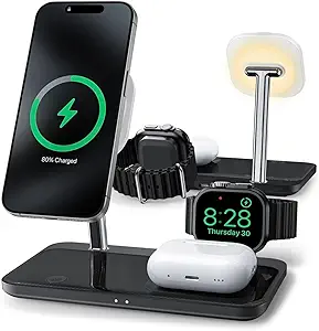 Wireless Charging Station, 18W Fast Wireless Charger - Walmart.com