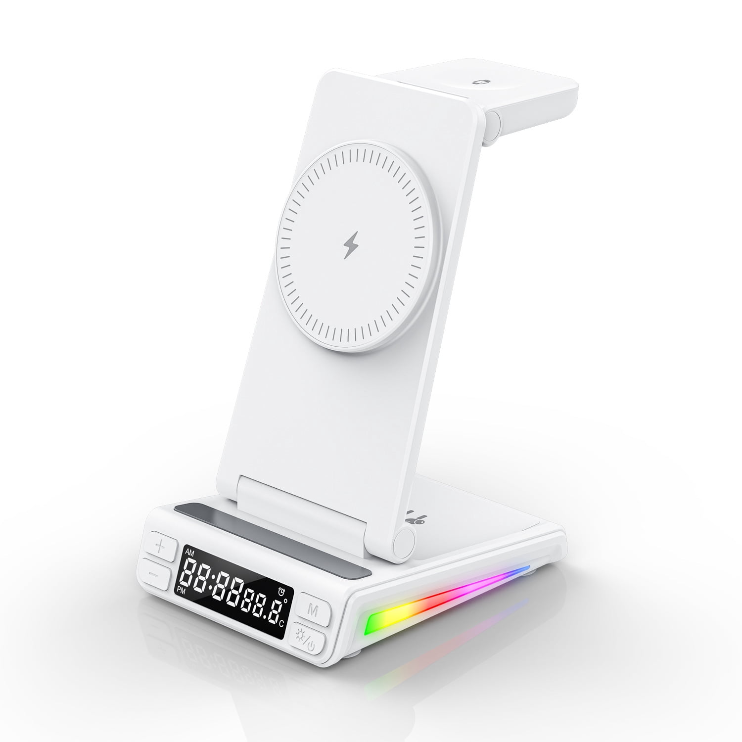 Wireless Charging Station Mobile Phone Watch Headphone Charger with ...