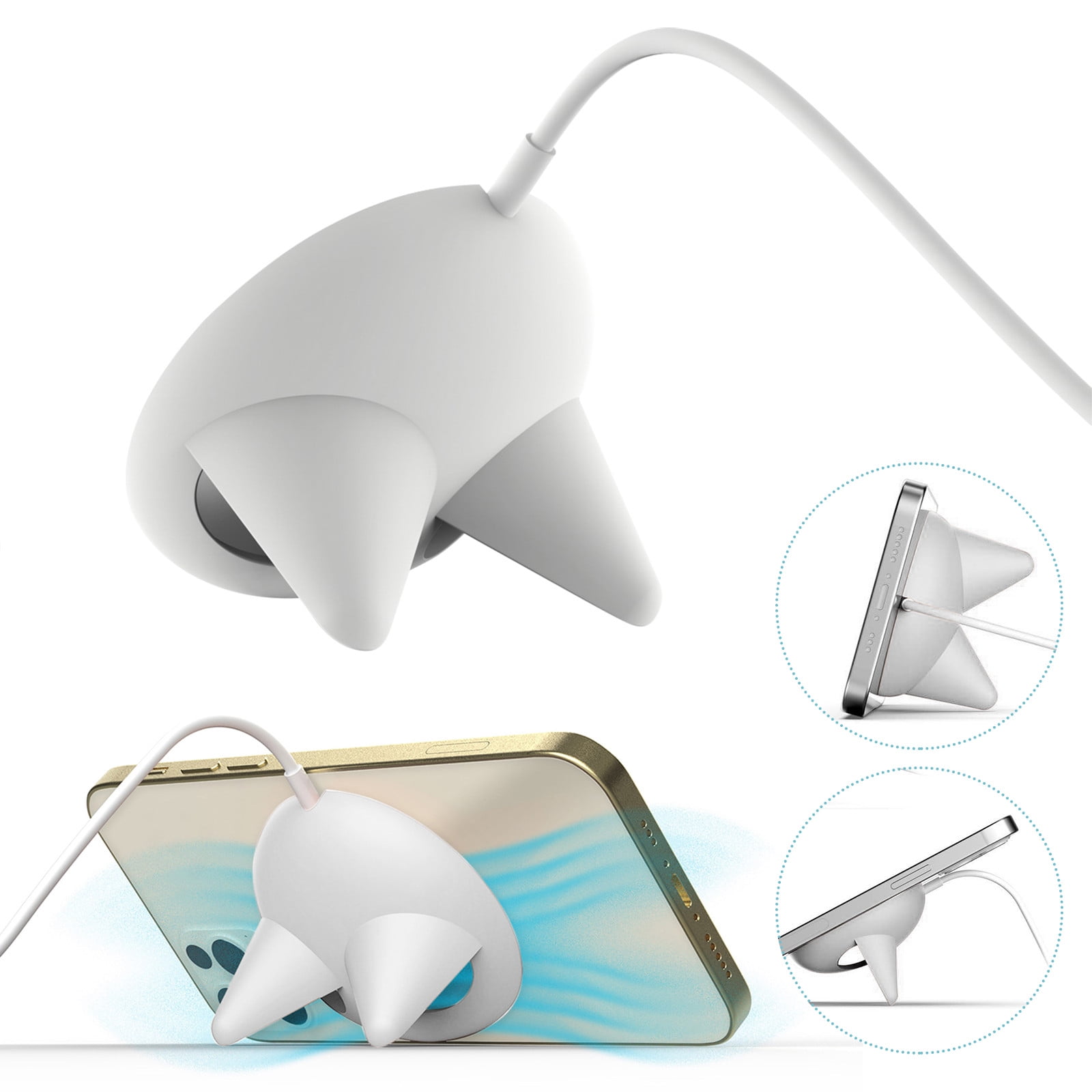 Wireless Charging Storage Stand: A Beautiful Desktop Charging Base ...