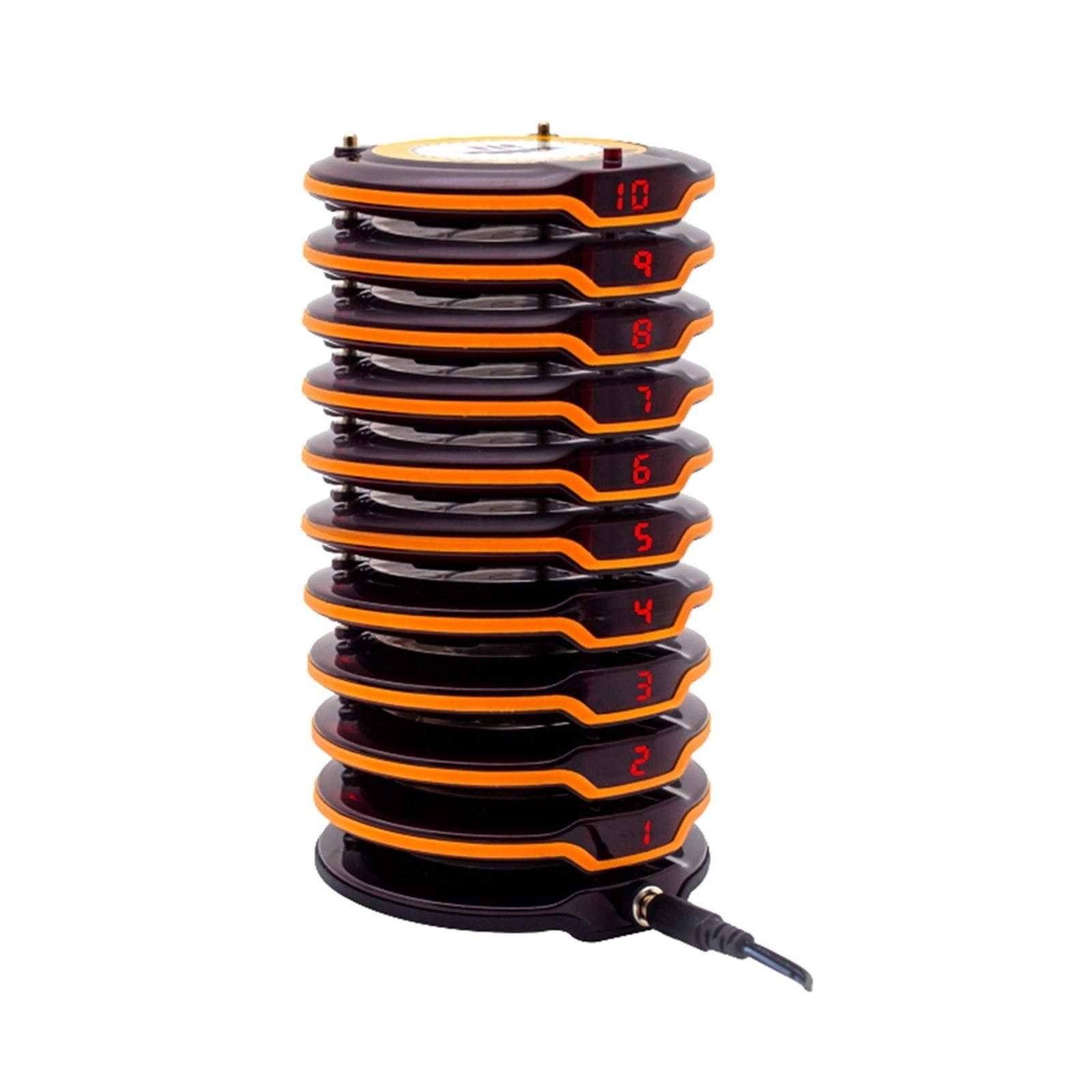 Wireless Coaster Buzzers Paging System 1 Keyboard 20 Pars 2 Charr ...
