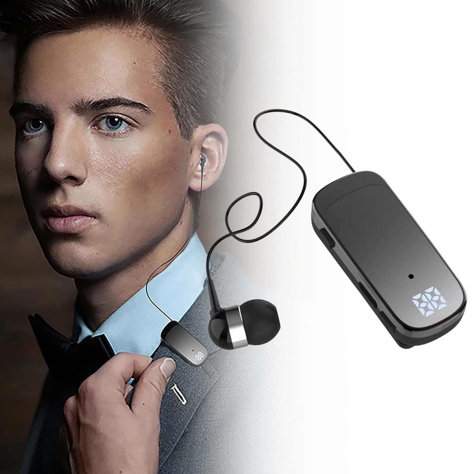 Wireless Collar Earphones with Superior Noise Cancellation for ...