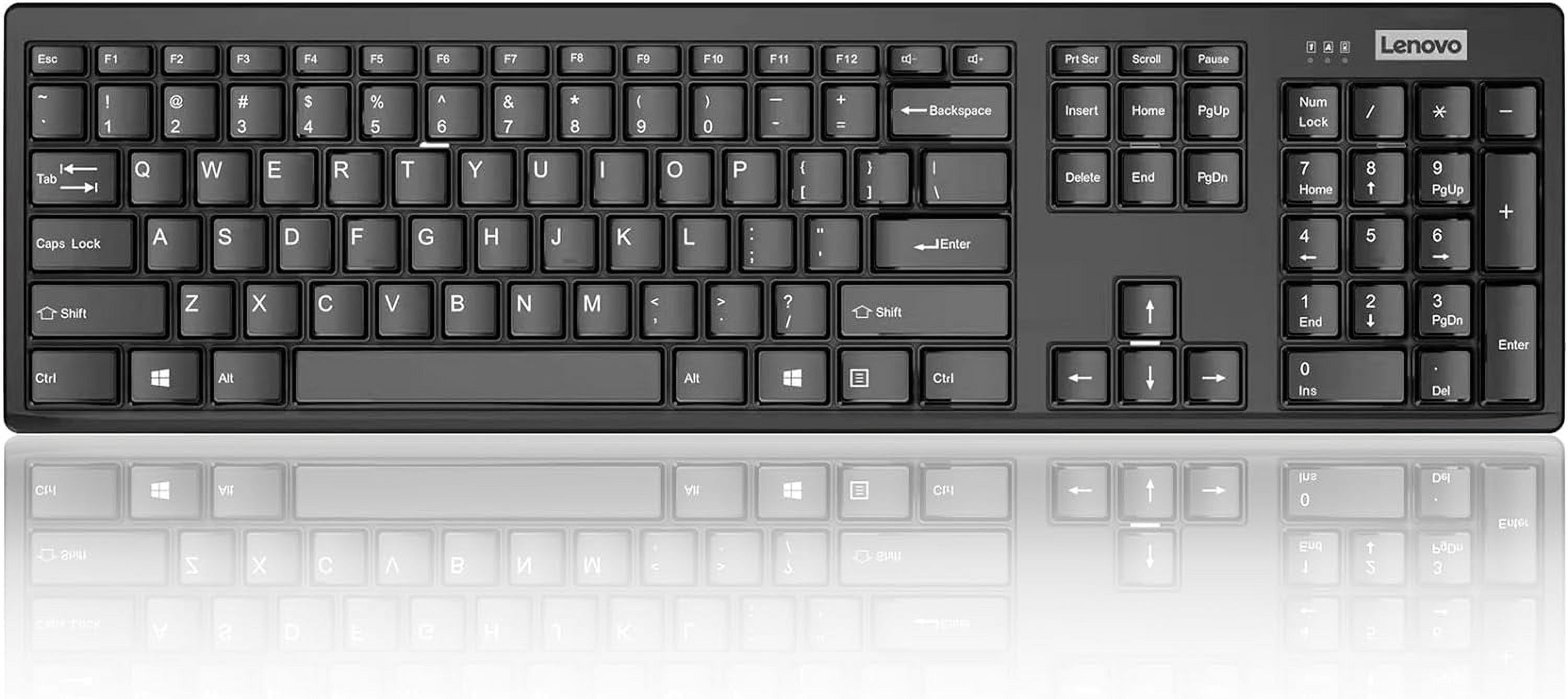 Wireless Compact Keyboard– 100 Cordless Keyboard for PC, Laptop with ...