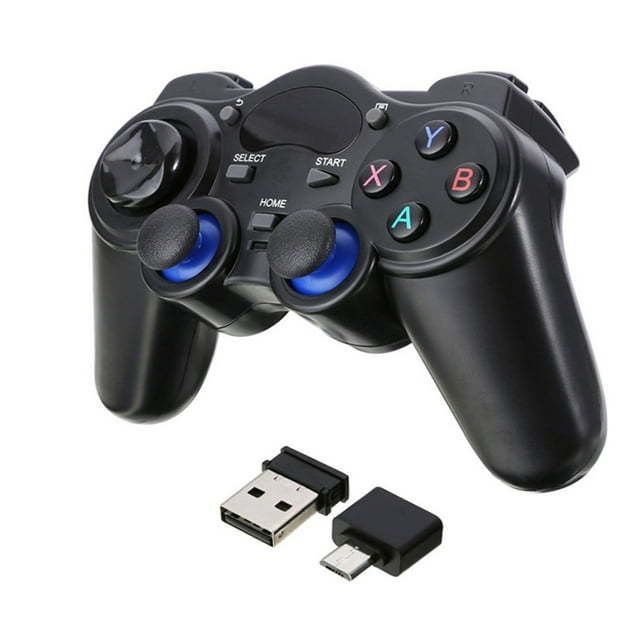 Wireless Controller 2.4GHz Wireless Gaming Controller for PC, Dual ...