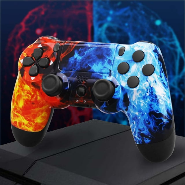 Wireless Controller for PS4, Remote Game Joystick Compatible with ...
