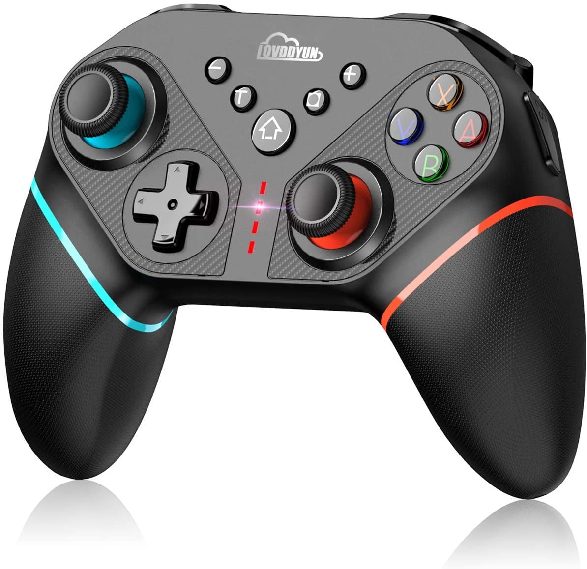Wireless Controller for Switch/Switch Lite, Pro Controller with LED ... Wireless Controller for Switch/Switch Lite, Pro Controller with LED ...