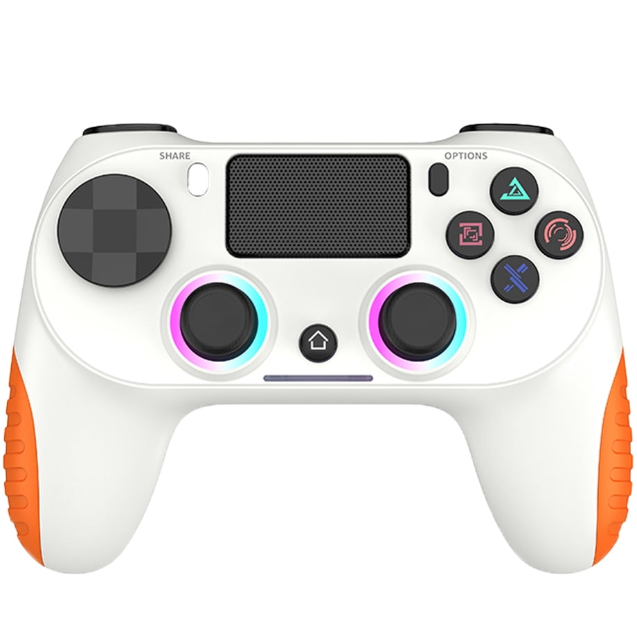Wireless Controller for P4 with RGB Lighting,Bluetooth Game Joystick ...