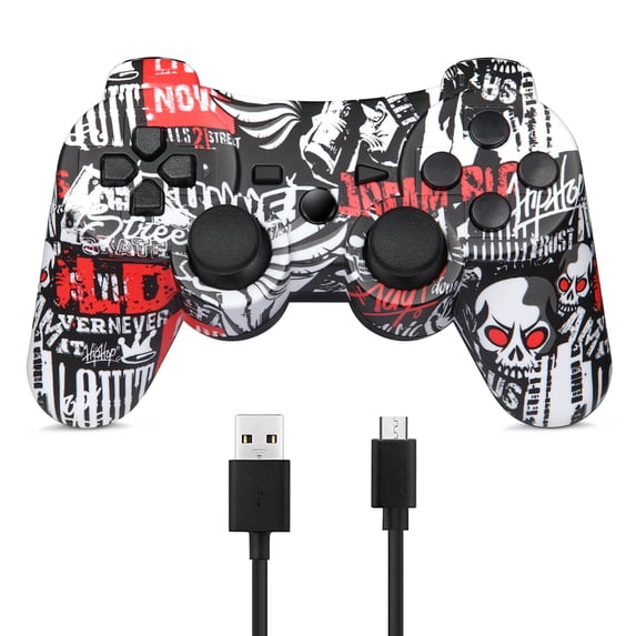 Blue Lake Performance Wireless Controller for PS3 with Double Vibration ...