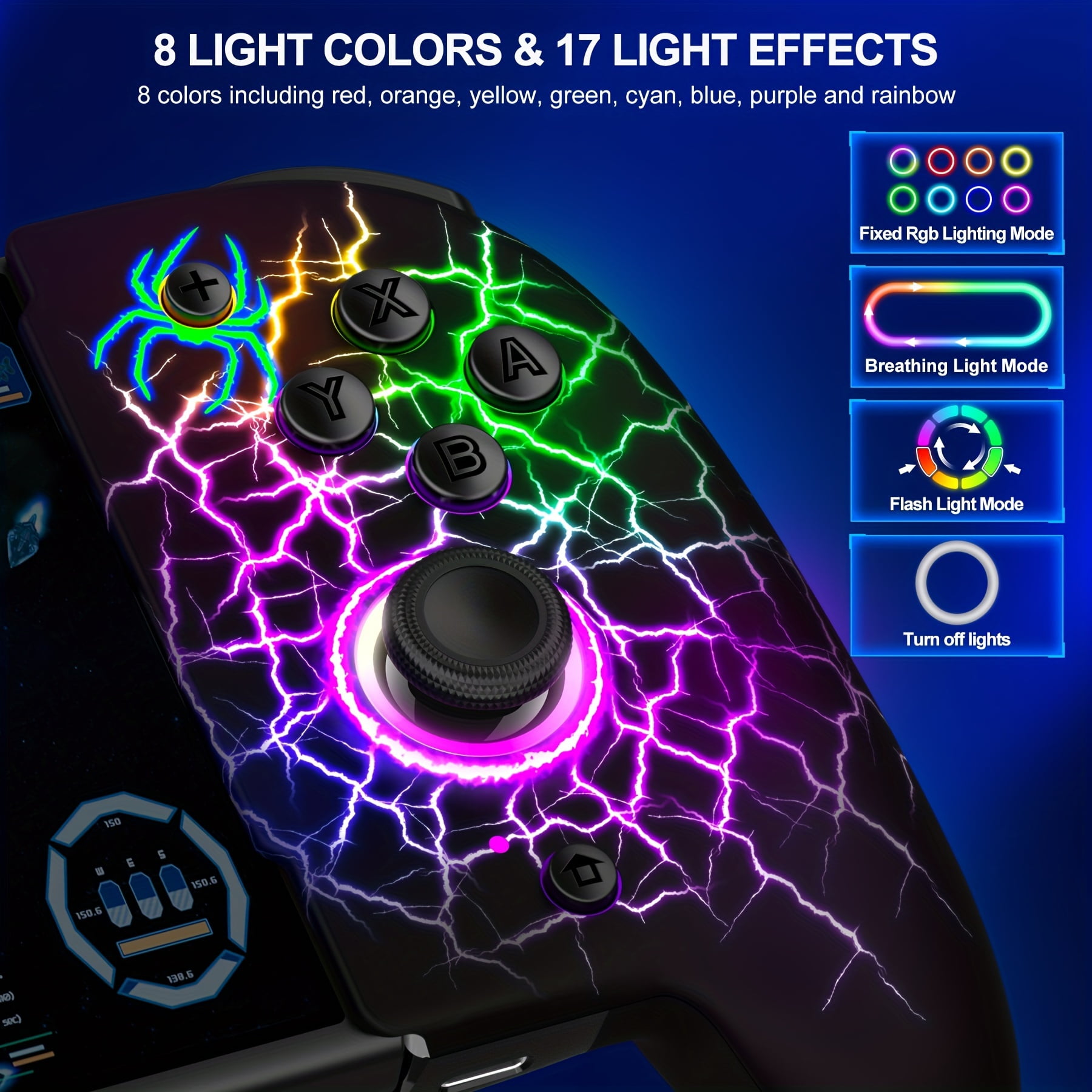 Wireless Controller for Switch/Switch OLED with Programming Function ...