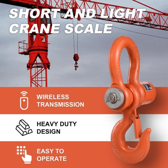 Wireless Crane Scale | 5T Heavy Duty Digital Scale | Electronic Hoist ...