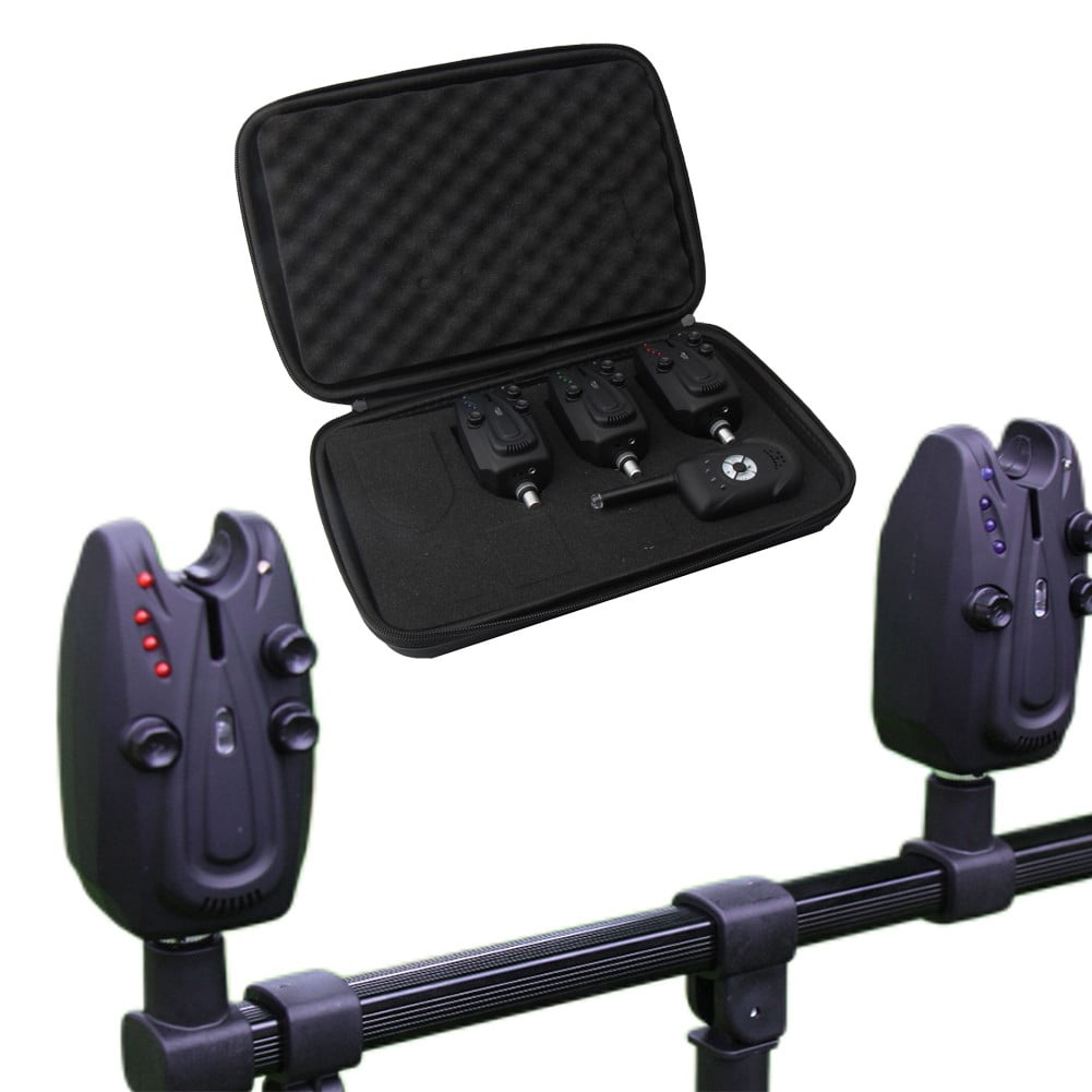Wireless Digital Carp Fishing Bite Alarm Set With 2/3/4 Transmitters 1 ...