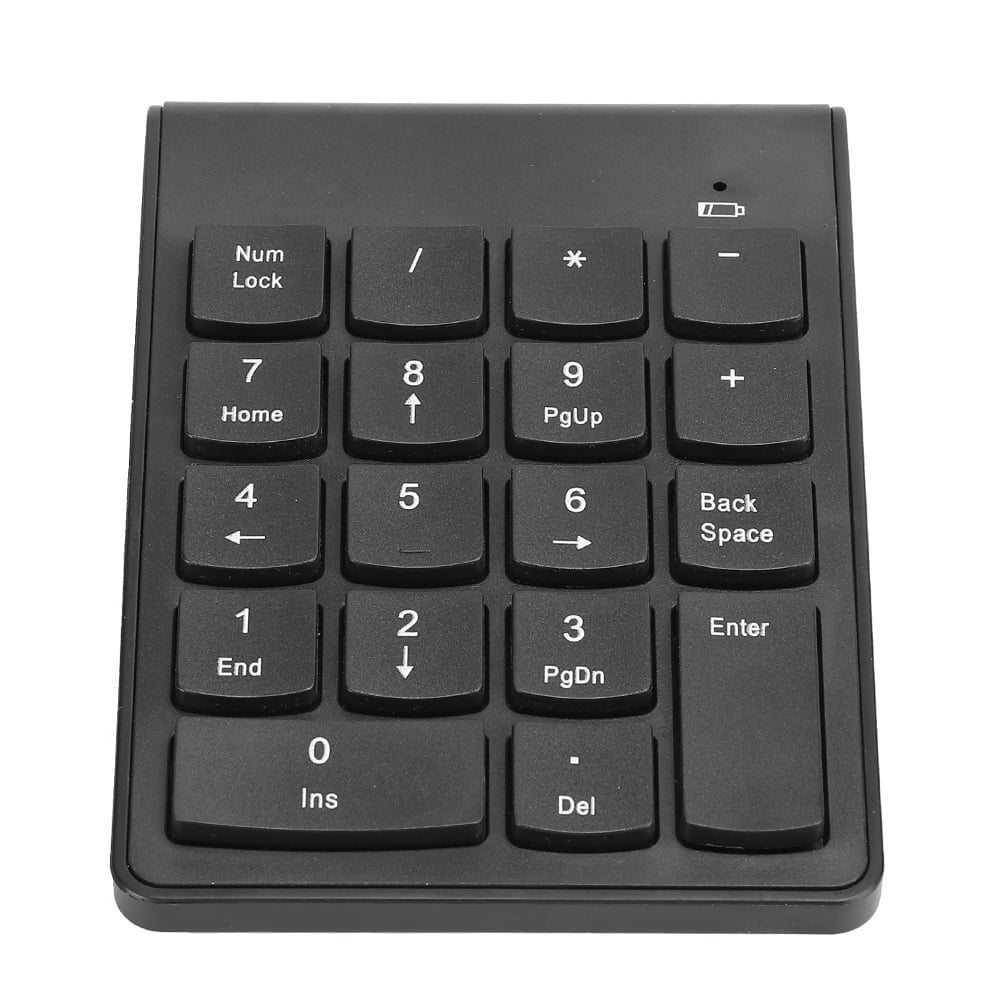 Wireless Digital Keyboard 10 Meter 18 Keys Black Save Power Digital ...
