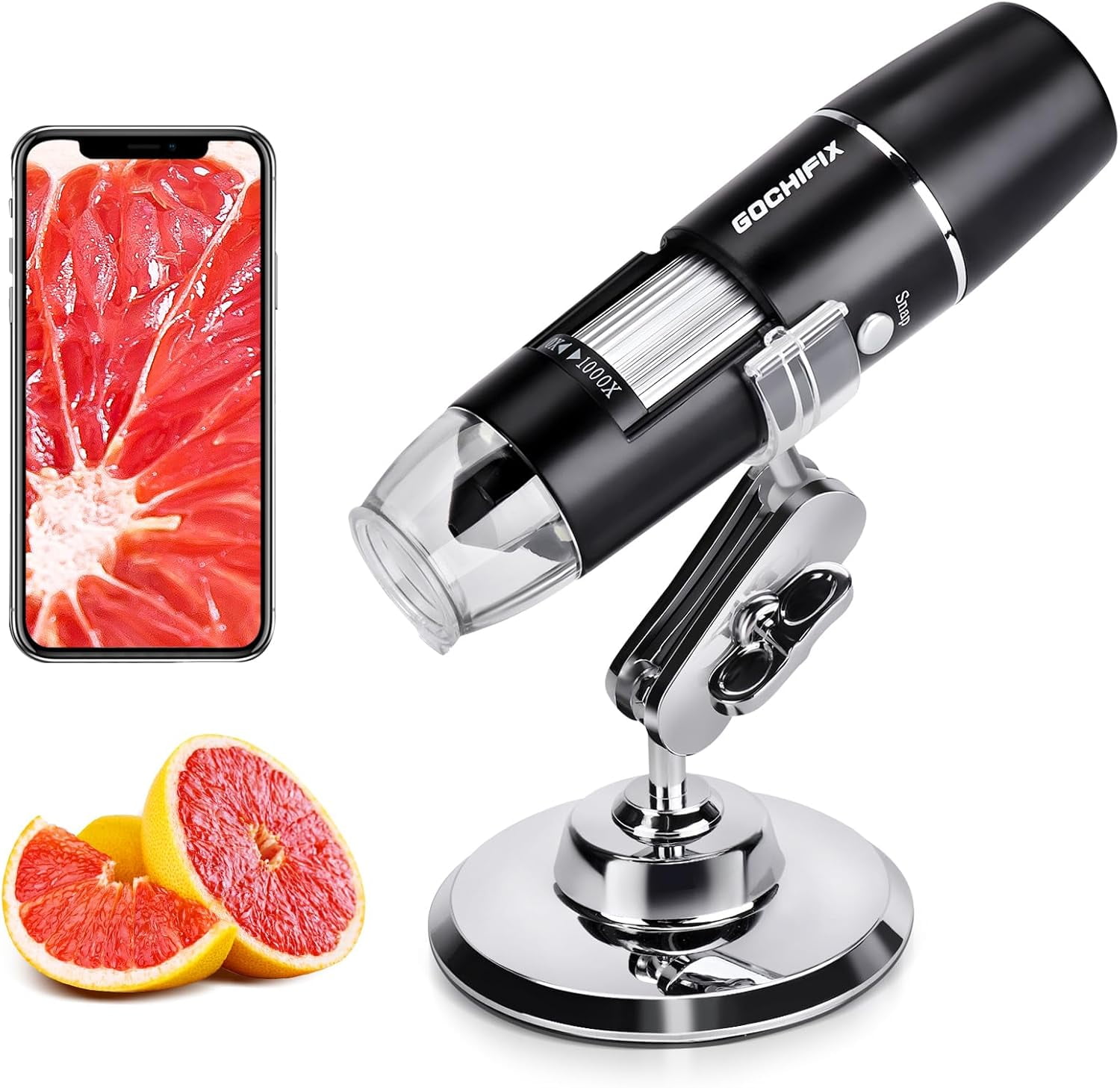 Wireless Digital Microscope [Easy and Fun],50X-1000X Magnification WiFi ...