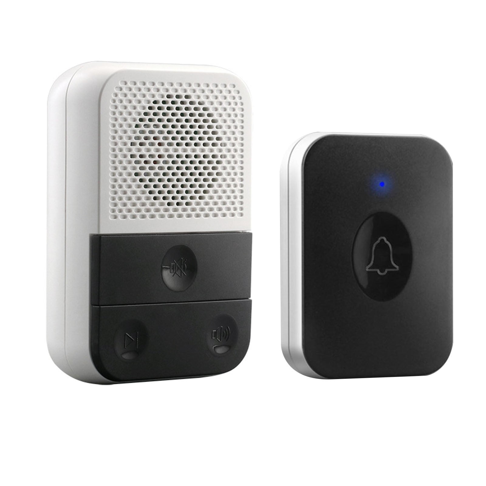 Upgrade Wireless Dingdong Door with Chime,Door Bells with No Security ...