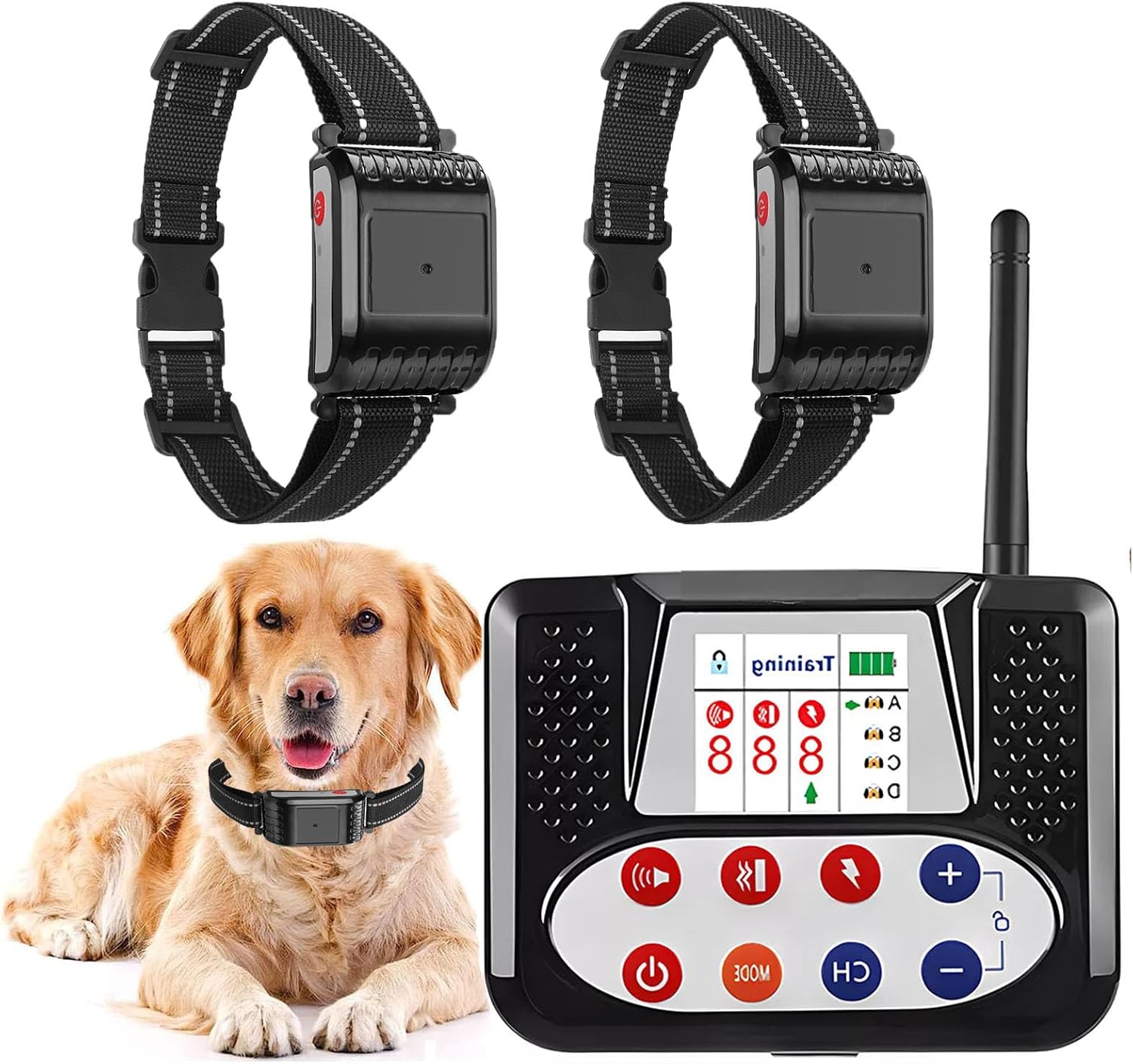 Wireless Dog Fence, Electric Dog Fence & Training Collar with Remote ...