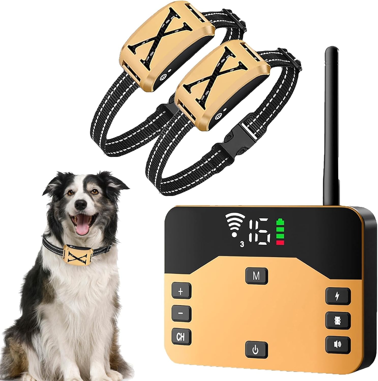 Wireless Dog Fence, Electric Pet Containment System for Dogs and Pets ...